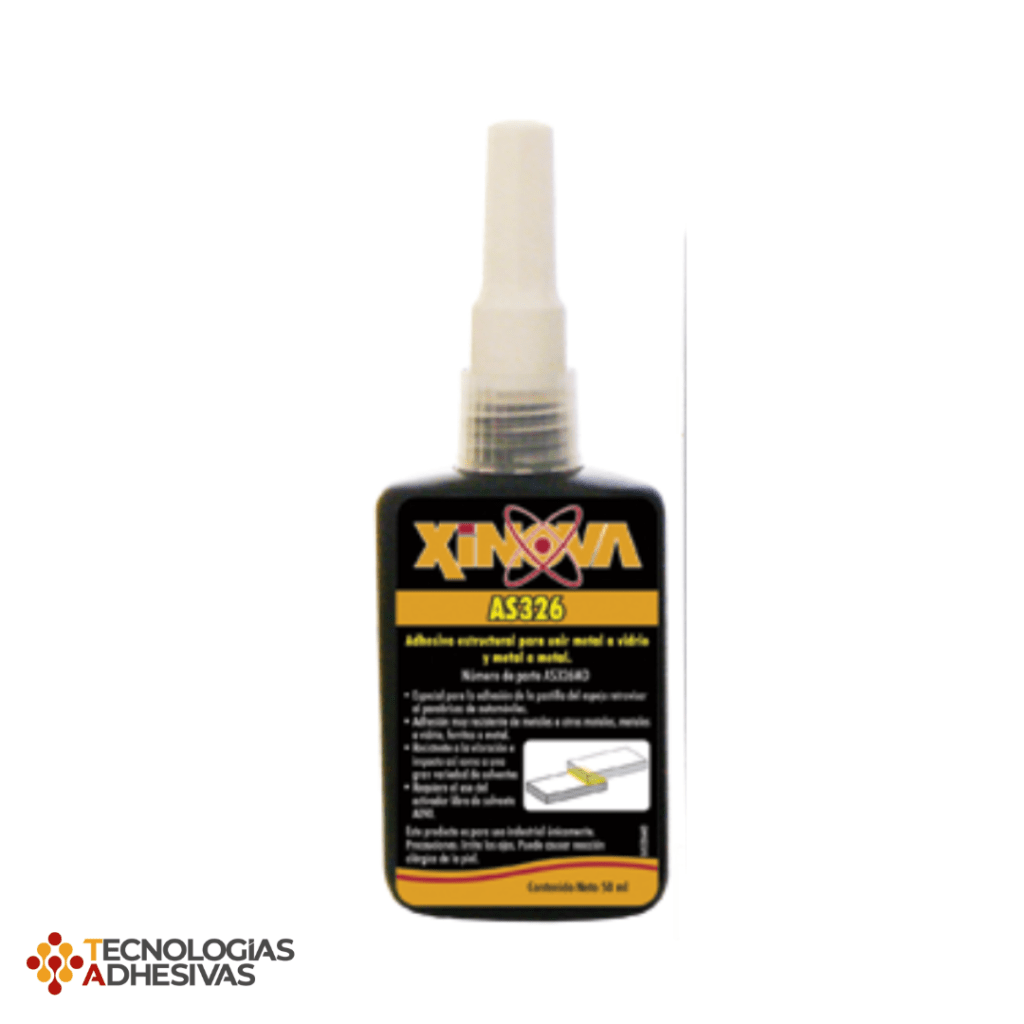 Xinova AS326 – Adhesivo estructural – 50ml – Adhesivos Industriales ...